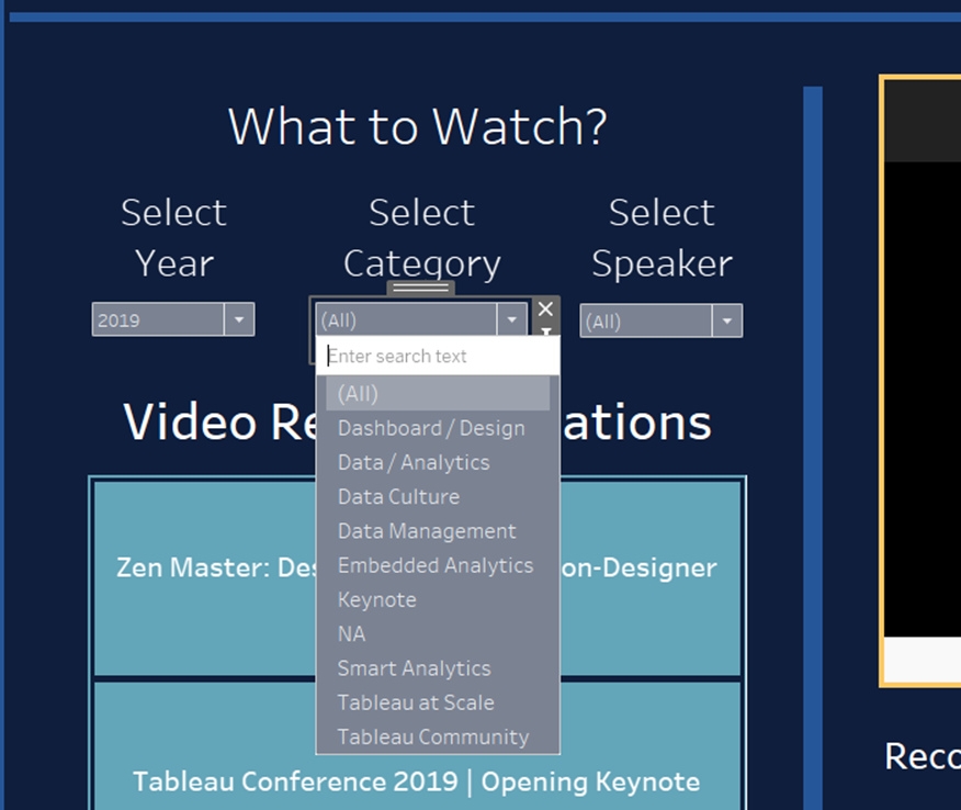 The Data School Tableau How To Show Only Relevant Values Filter
