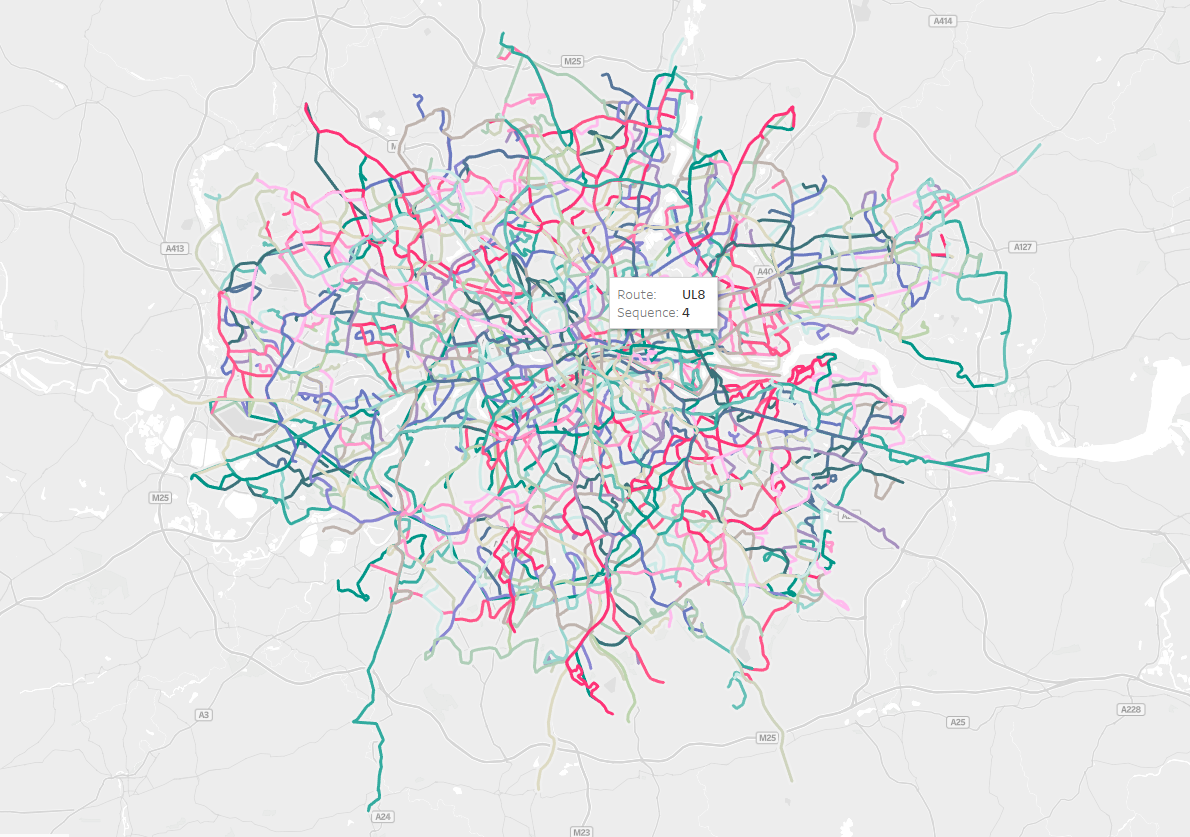 Visualizing A Route In Tableau The Data School