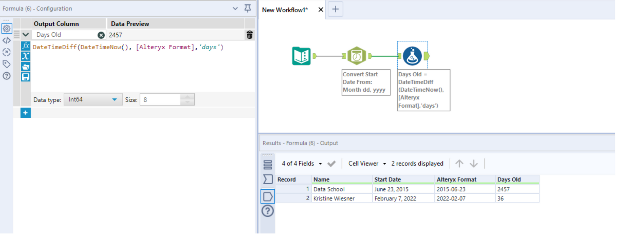 The Data School Working With DateTime In Alteryx