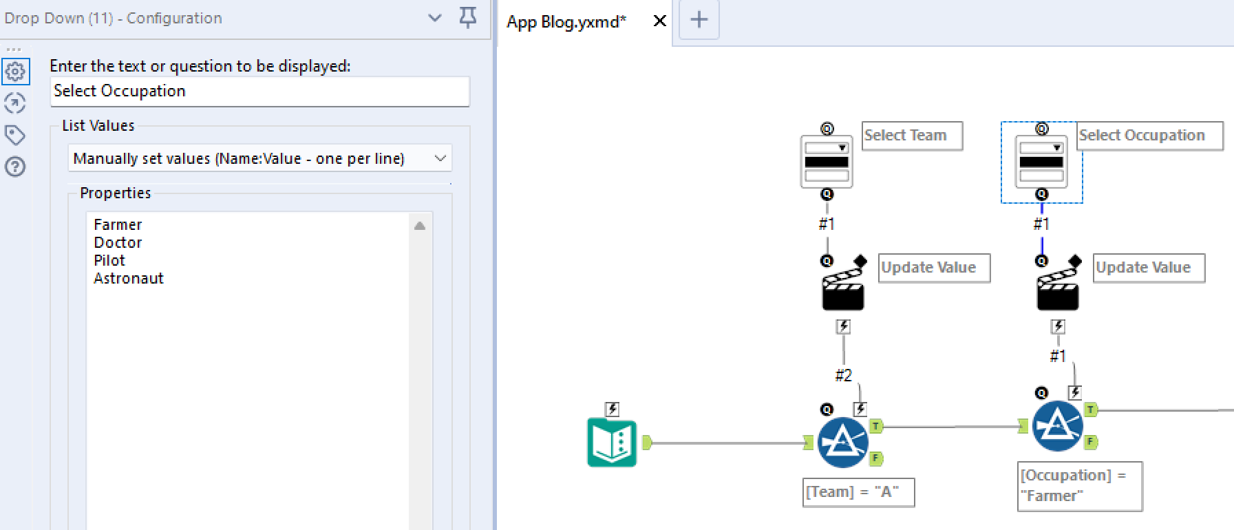 The Data School How To Create Your First App In Alteryx