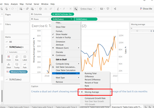 The Data School Tableau Dates Exercise 1st Remote Day 