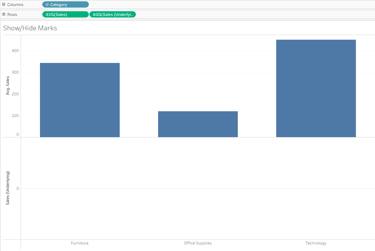 The Data School How To Show Hide Marks