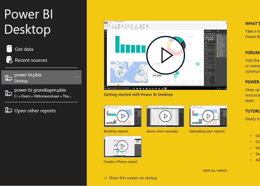 Basics in Power Bi - The Data School