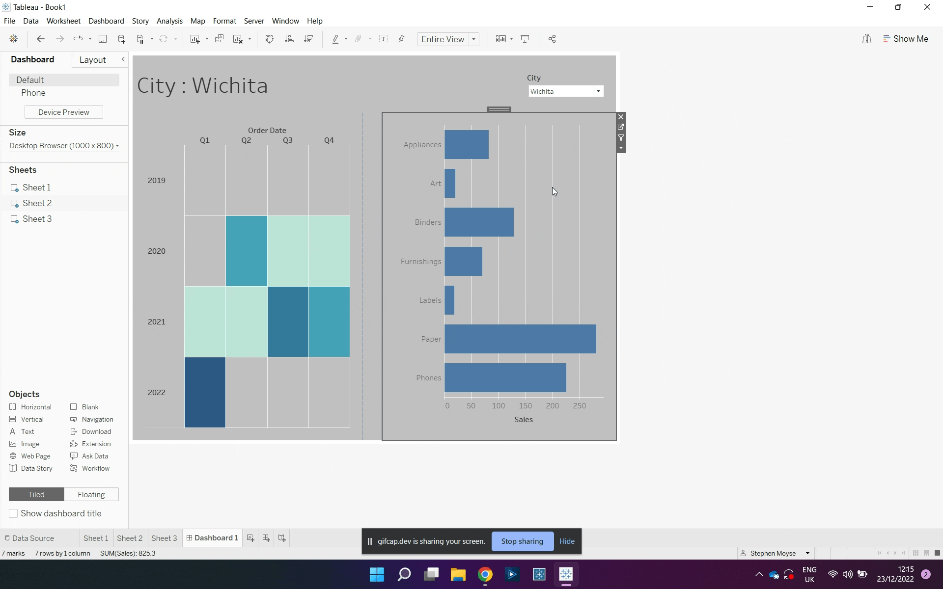 The Data School How To Show All Empty Value Headers In A Discrete
