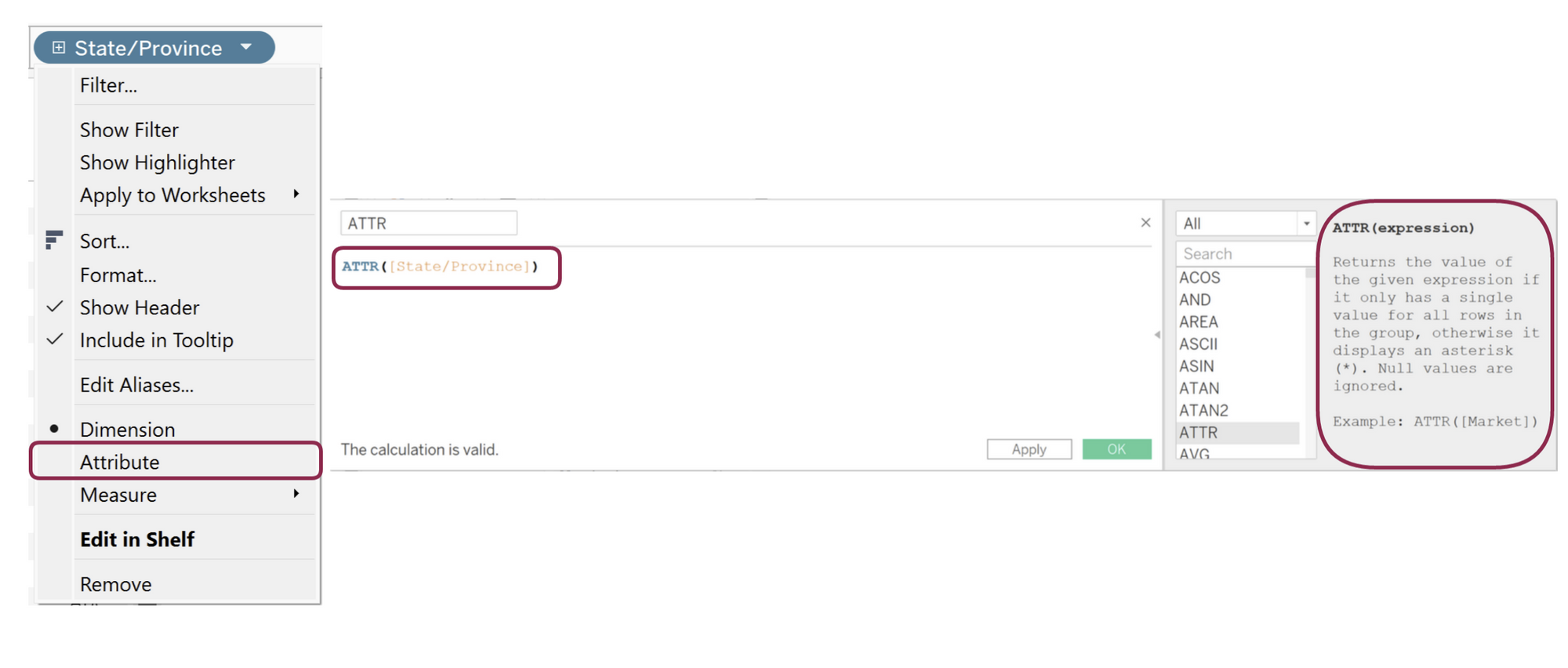 The Data School Understanding Attribute In Tableau