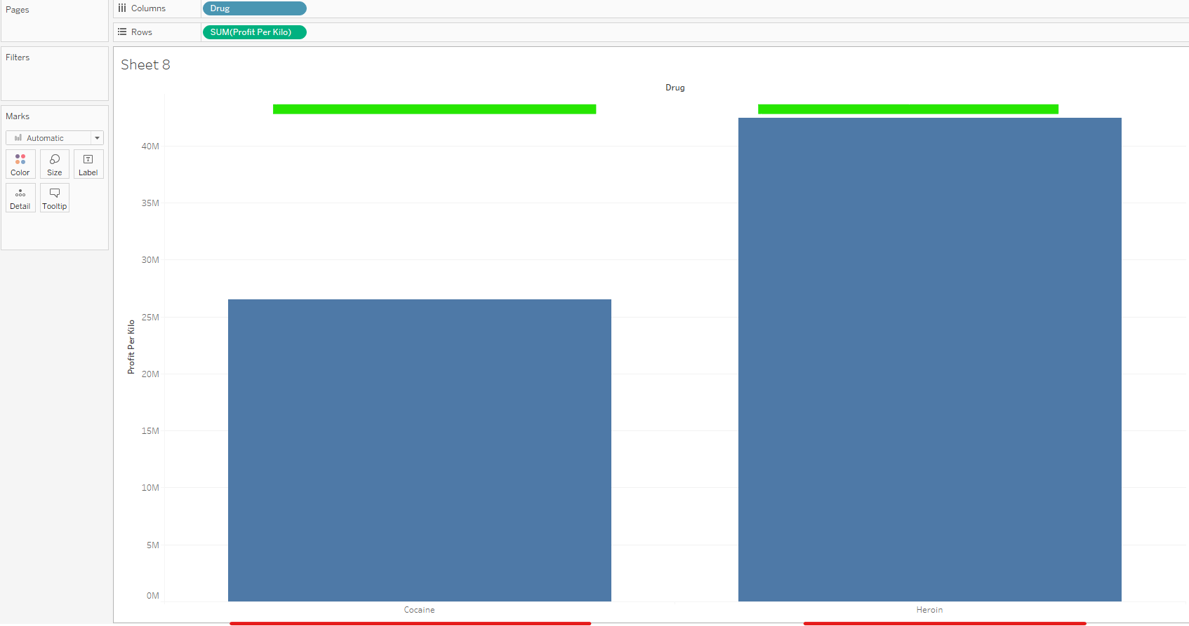 The Data School How To Move Dimension Labels From Bottom To The Top