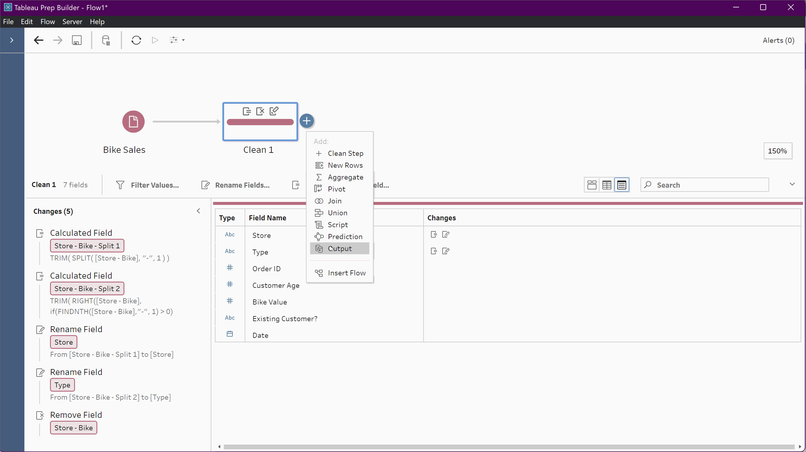 The Data School Outputs In Tableau Prep