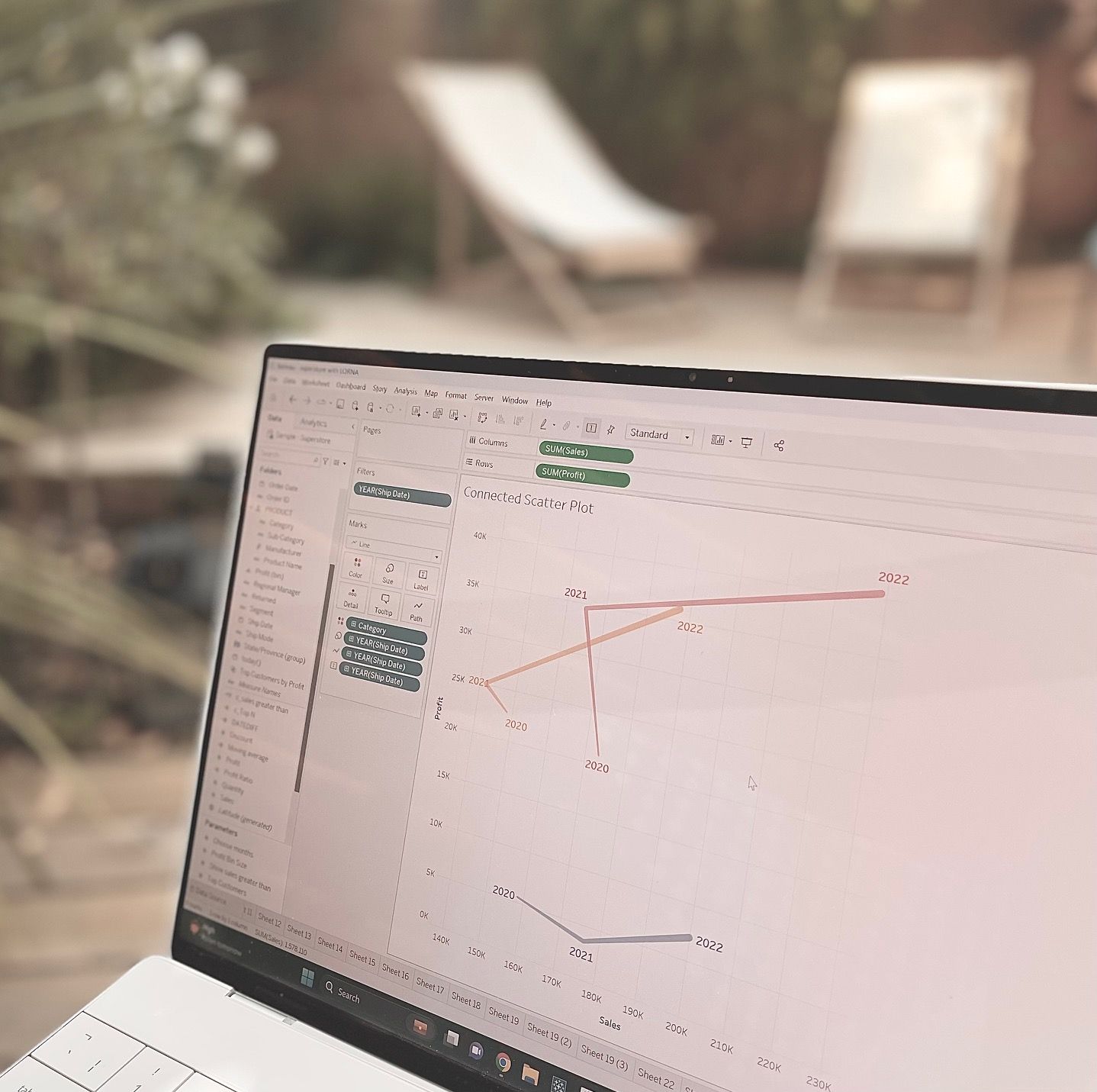 Connected Scatter Plots - How to Show Time Series - The Data School