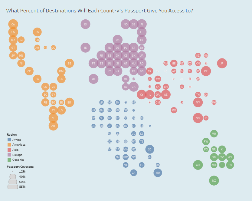World Tile Map - The Data School