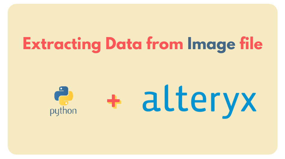Extracting Data (Text) from an Image file in Alteryx - The Data School