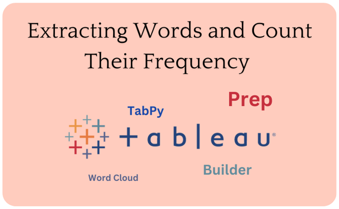 Extracting Words and Count Their Frequency from Sentences in Tableau Prep - The Data School