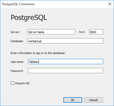 Tableau Server - Accessing the PostgreSQL database - The Data School