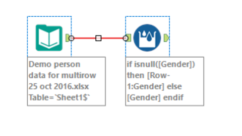 How to repeat row labels in Alteryx - The Data School
