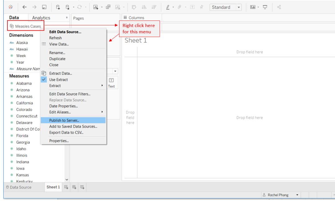 Mini-Post: Two Different Ways to Publish a Data Source to Tableau Server - The Data School