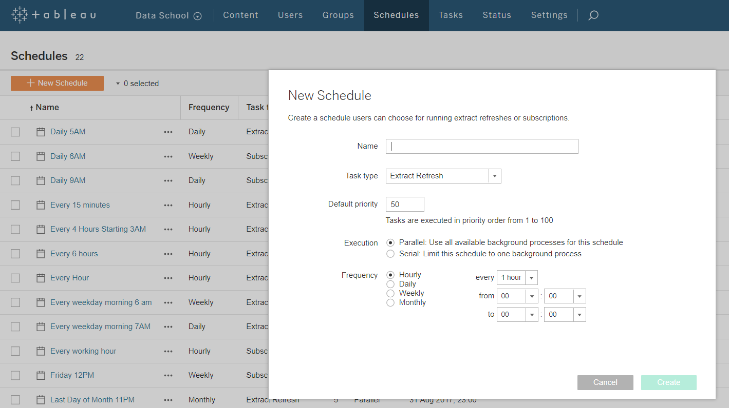 How to keep your data up-to-date in Tableau server? - The Data School