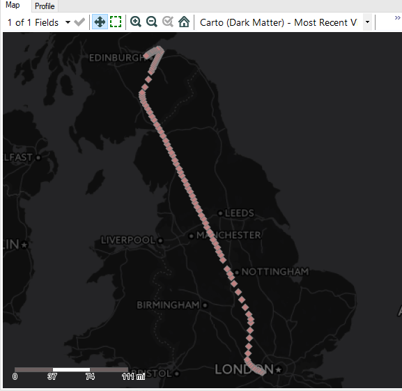 Week 2 3 Examples Of Points And Lines Spatial Tools In Alteryx The