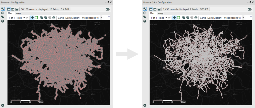 Week 2 – 3 examples of points and lines: Spatial Tools in Alteryx - The ...
