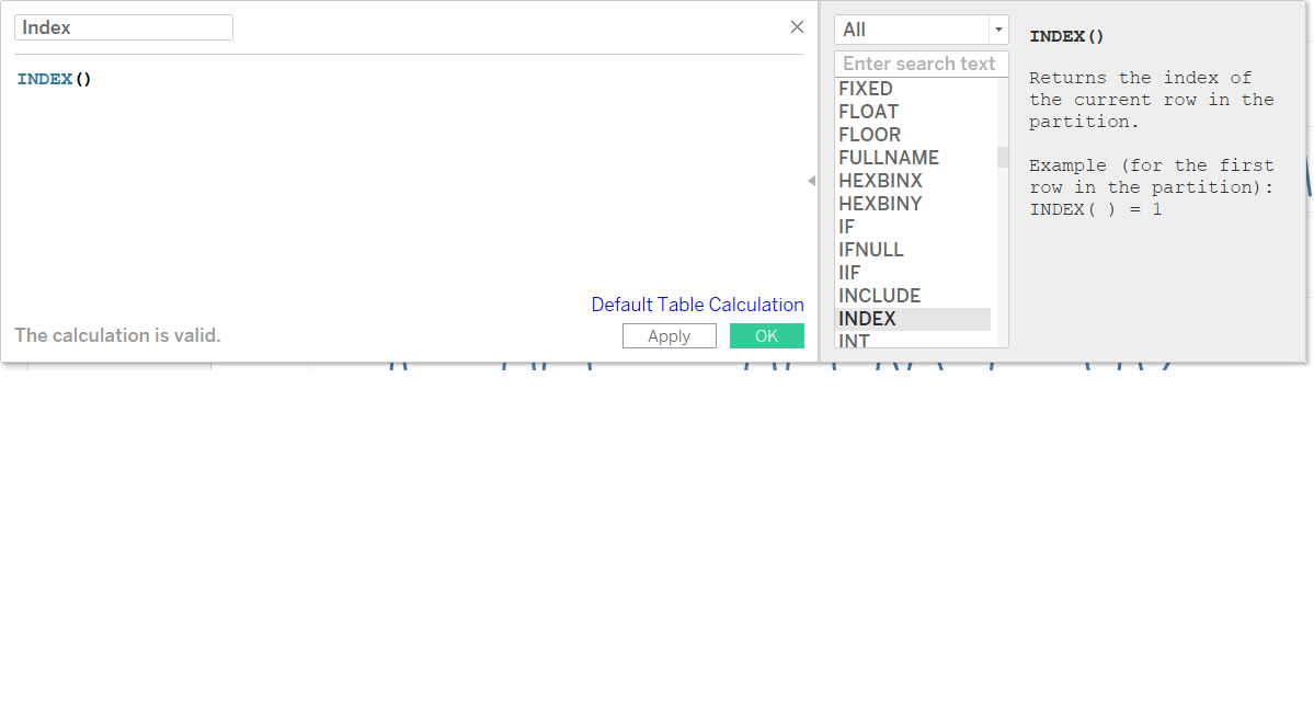 Tableau: Using the Index Function to Show the Last 3 Months of ...
