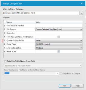 Setting up the 'Run Command' tool in Alteryx to regularly update a file ...