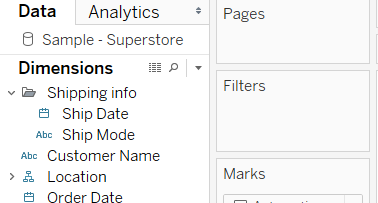 Organise your fields in Tableau - The Data School