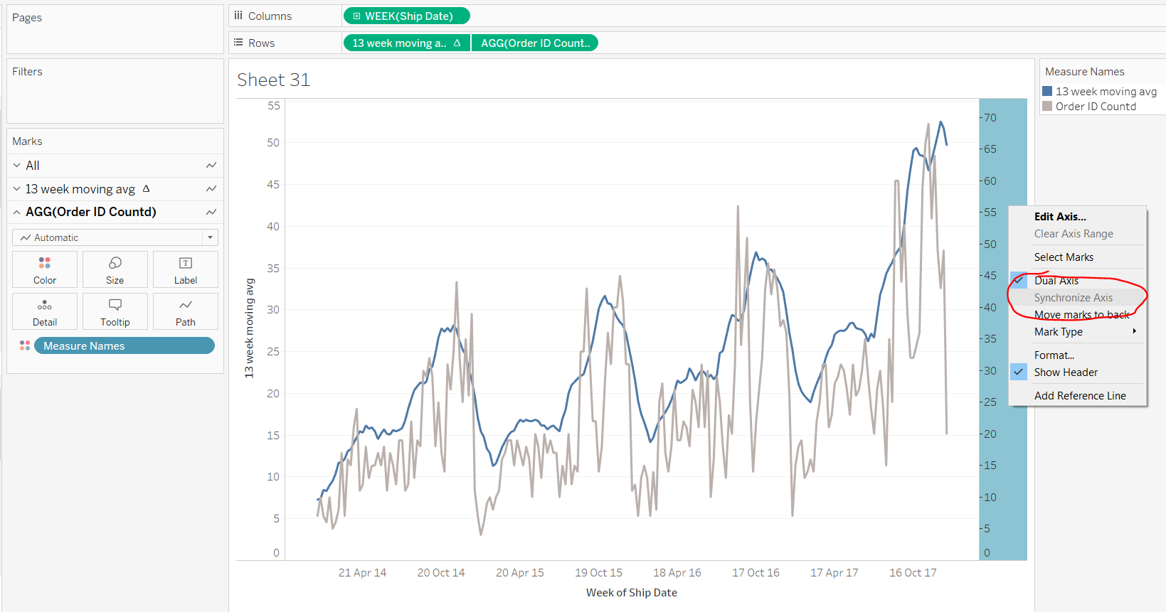 The Data School Why Can t You Synchronise Your Dual Axis 