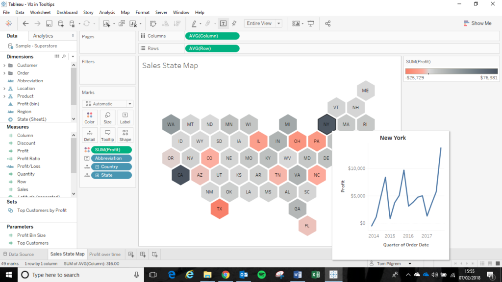 The Data School - Viz in Tooltips - How can they help you?