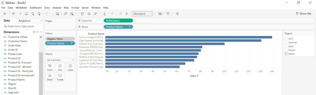 Using a Top 10 filter on top of another filter - The Data School