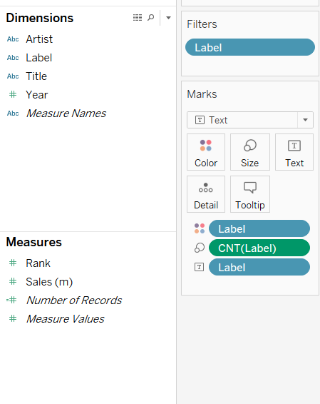 The Data School - Create a word cloud on Tableau