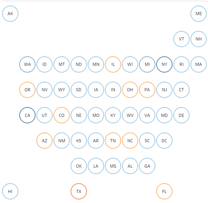 Create a Tile Map in Tableau - The Data School