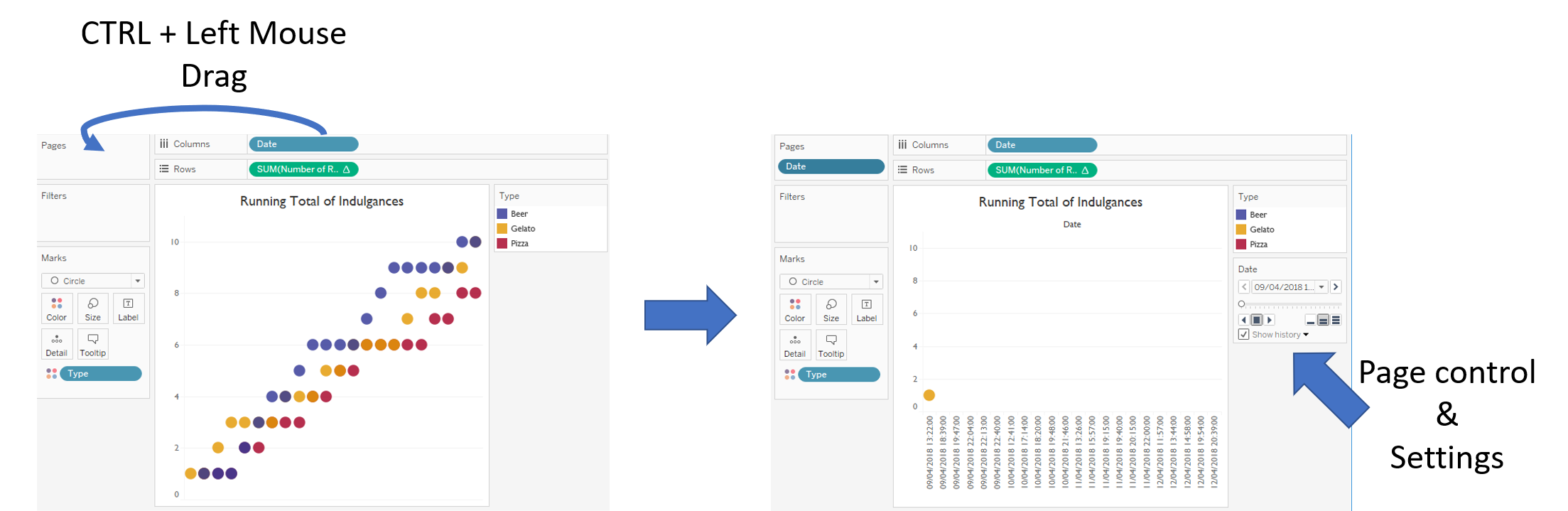 The Data School Dashboard Week Day 1 Order Your Pages With Discrete