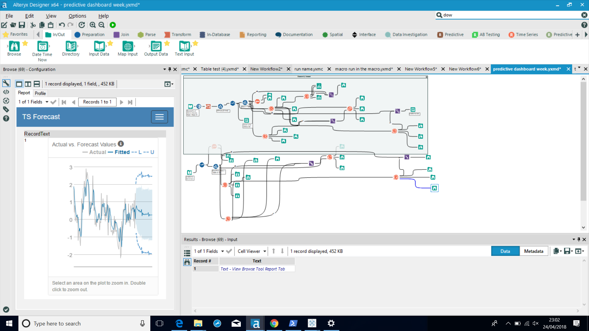 The Data School - Moving double reference lines with Parameters