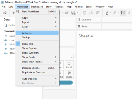 The Data School - How to add hyperlinks to your dashboards