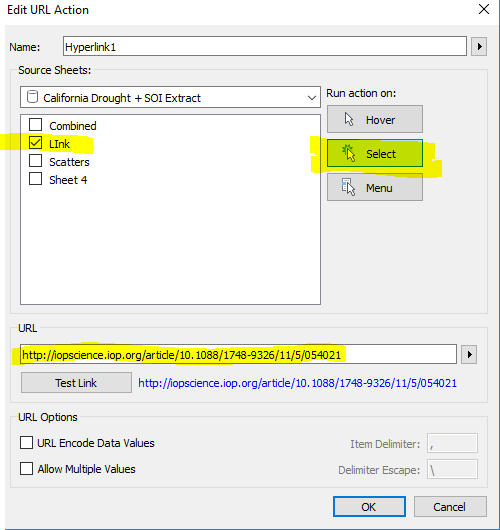 The Data School - How to add hyperlinks to your dashboards