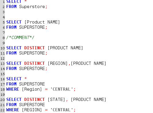 SQL Fundamentals and examples on parallels with Tableau prep - The Data ...