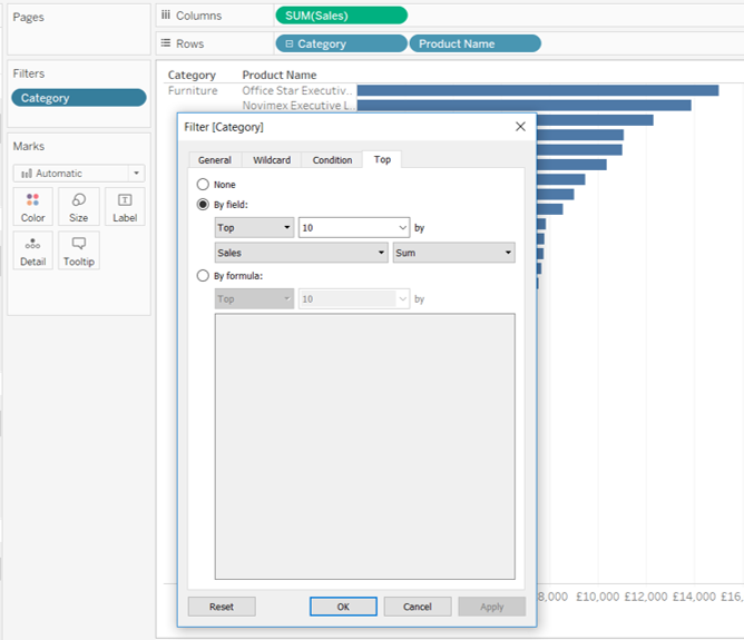 Order of Operations // Sorting within a filter - The Data School