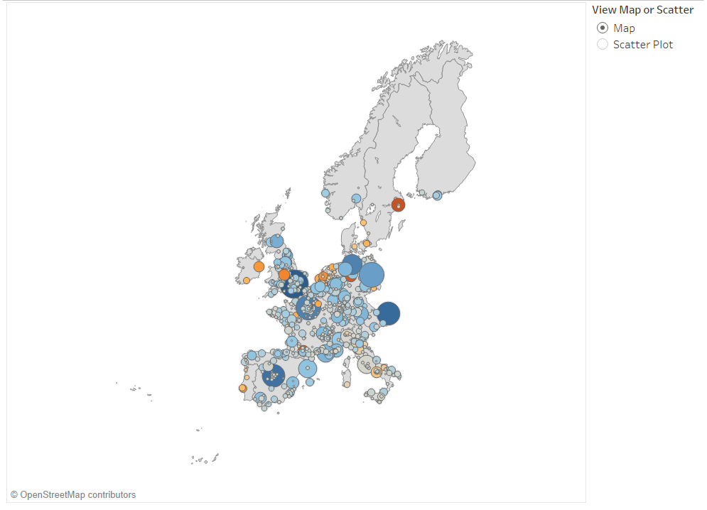 The Data School - Tableau: How to Swap Sheets in a Dashboard