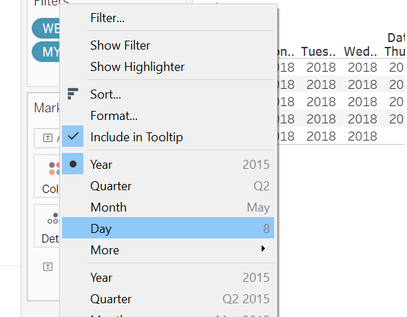 Creating A Calendar View In Tableau - The Data School