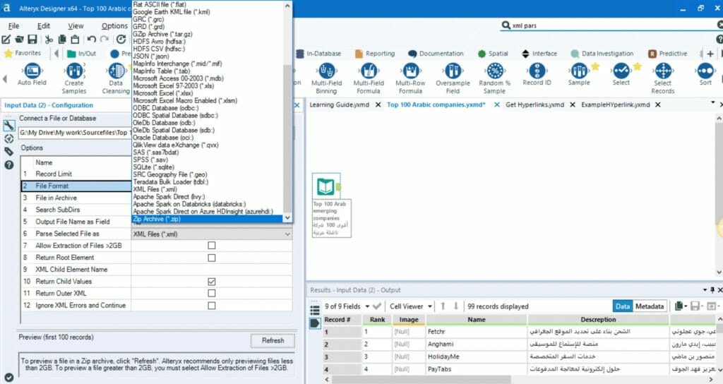 The Data School - How to Extract Embedded Hyperlinks with Alteryx
