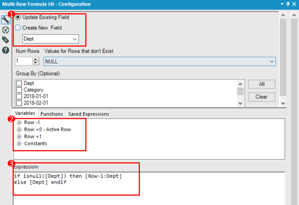 The Data School Alteryx Essentials Multi Row Formula