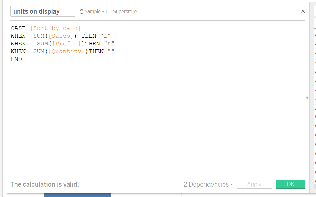 Parameters: dynamically change the dimensions in your view and sort by multiple measures - The ...