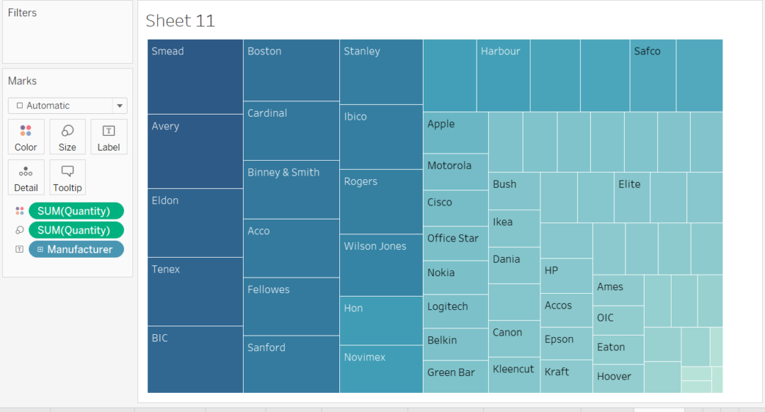 The Data School - Making Every "Show Me" Chart From Scratch: Part Two