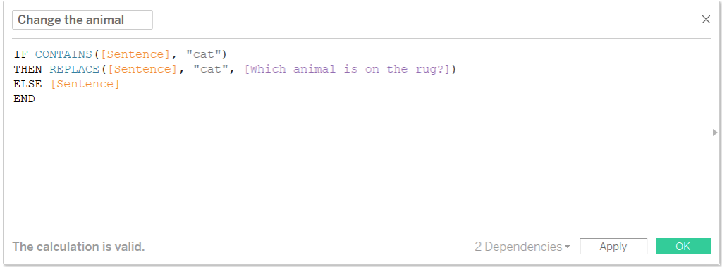 Using IF statements to change multiple words in a single row of data ...