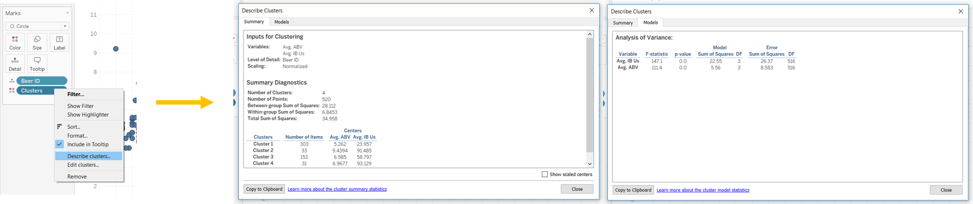 Statistics Series // 1.2 Cluster Analysis in Tableau - The Data School