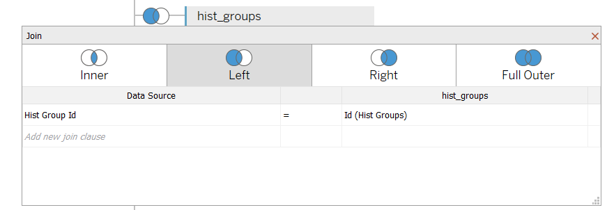 Connecting To Tableau Servers Postgresql Data Historical Tables The 4778