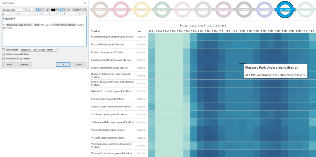 The Data School - How to make a Dynamic Tooltip