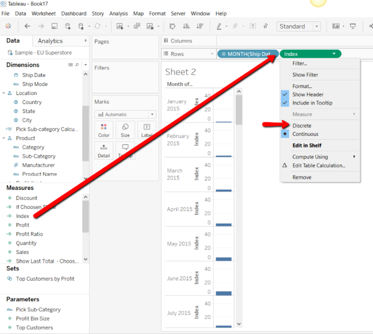 The Data School - Creating a Common Baseline Chart (Part 1)