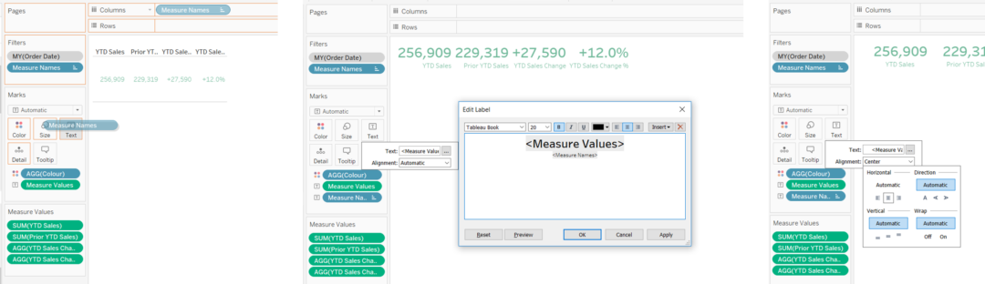 Tableau Tip // Creating YTD metrics on a KPI Dashboard - The Data School