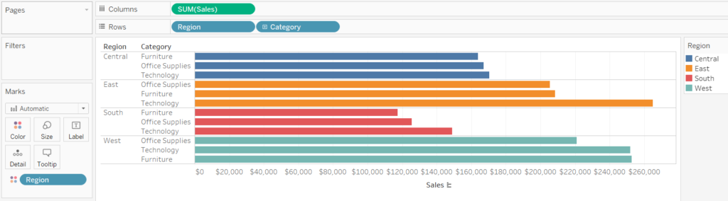 Tableau Bar Chart Spacing Chart Examples