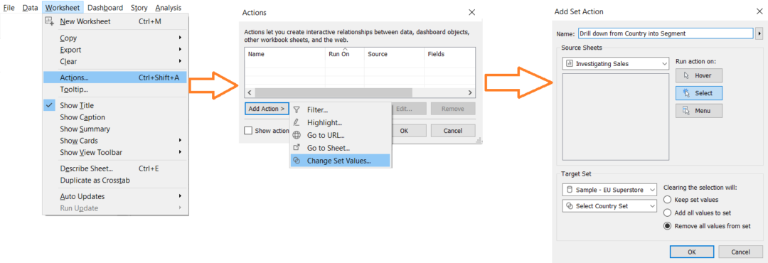 TABLEAU: Dynamic Tooltips using Table Calculations and Set Actions - The Data School
