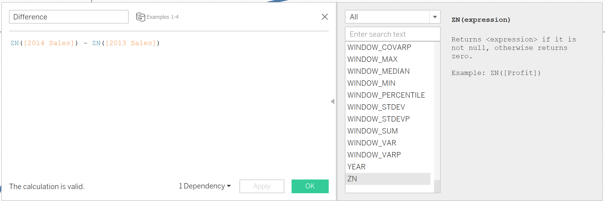 The Data School Tableau Quick Tip View Previous Calculations While Making Calculations